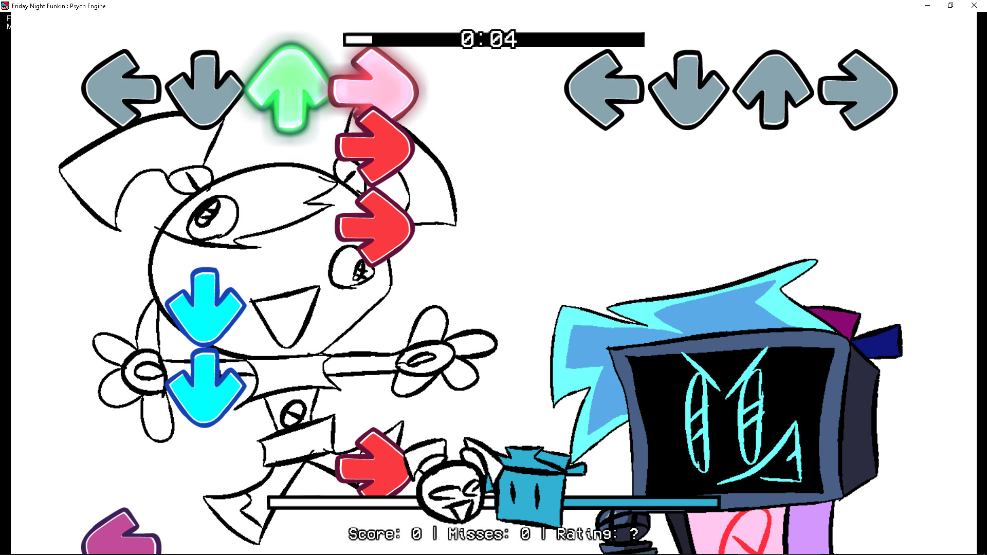 Friday Night Funkin' The XJ9 Mod (mlaatr mod) Mod for Friday Night ...