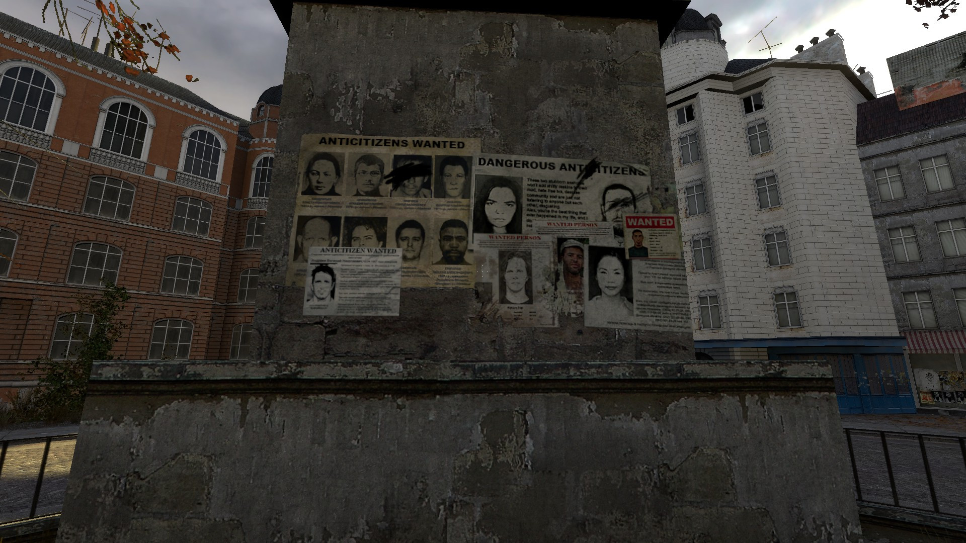 Dark Interval Wanted Posters. Mod for Half-Life 2 | HL2 Mods