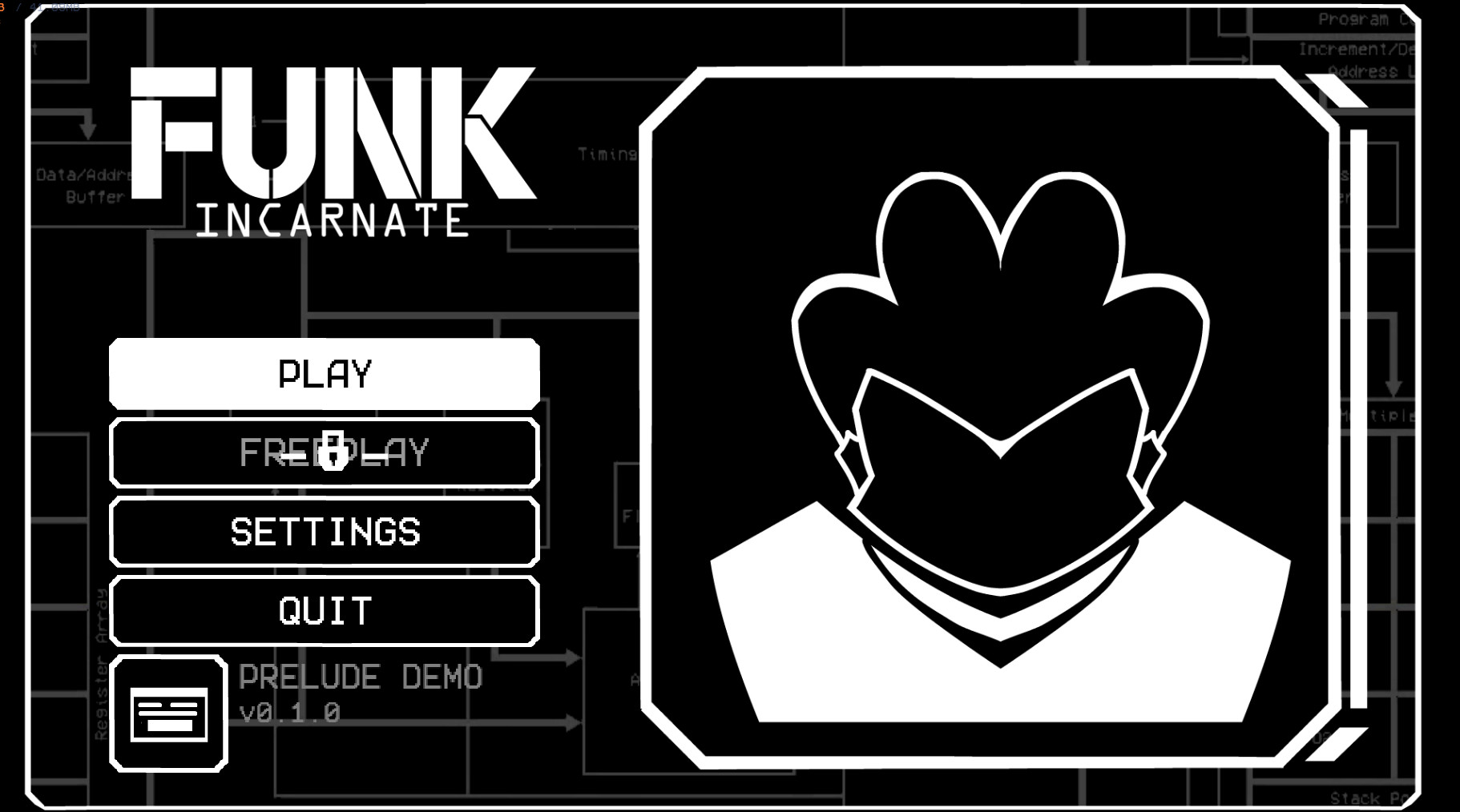 FUNK INCARNATE /// PRELUDE DEMO Mod for Friday Night Funkin' | FNF Mods