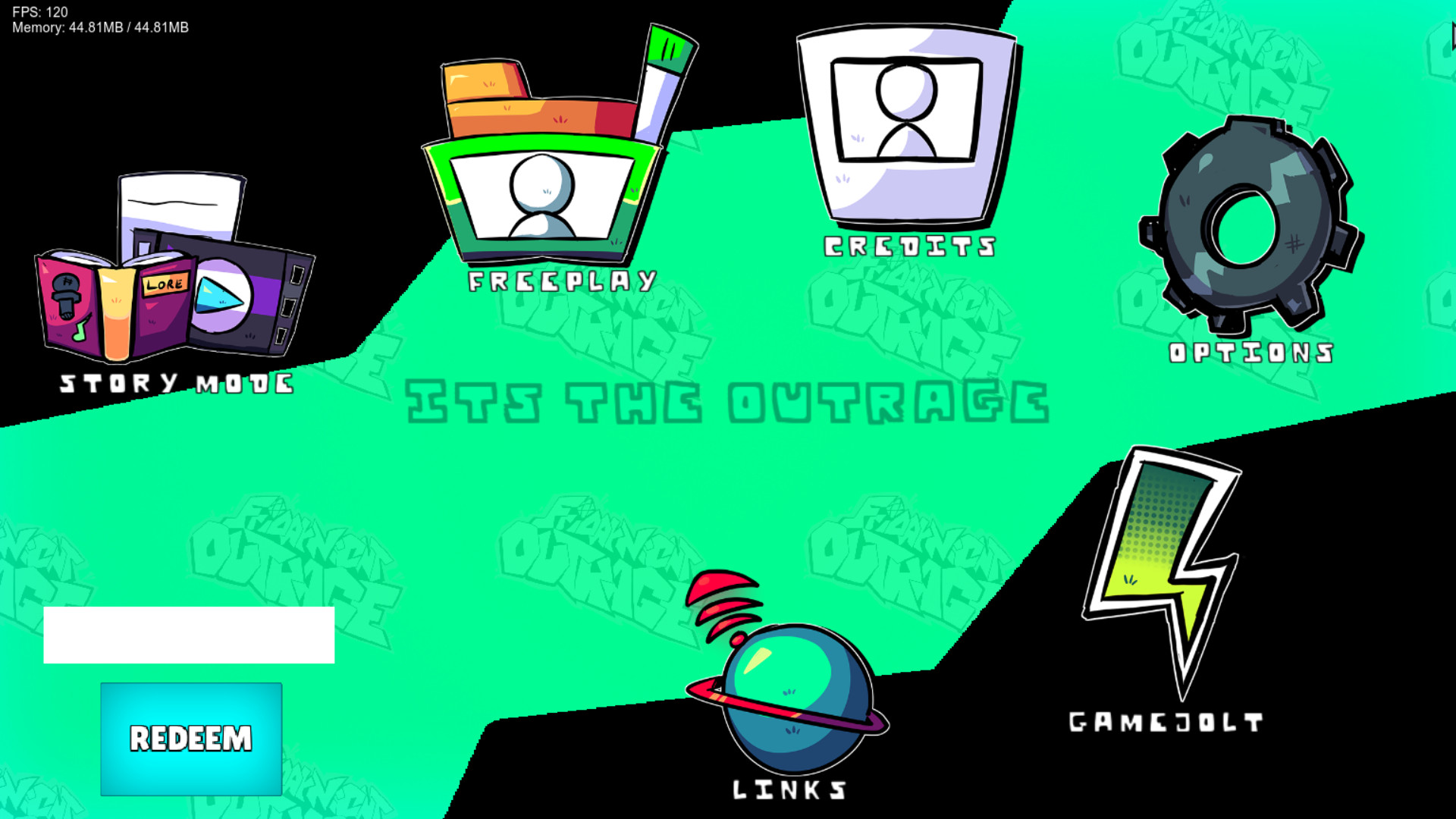 FRIDAY NIGHT OUTRAGE Mod for Friday Night Funkin' | FNF Mods