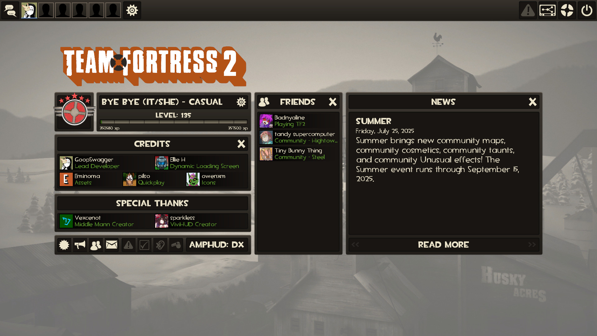 AmpHUD: DX Mod for Team Fortress 2 | TF2 Mods