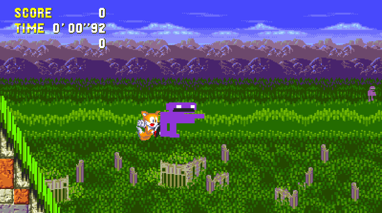 Purple Guy Reskin Mod for Sonic 3 A.I.R. | S3AIR Mods