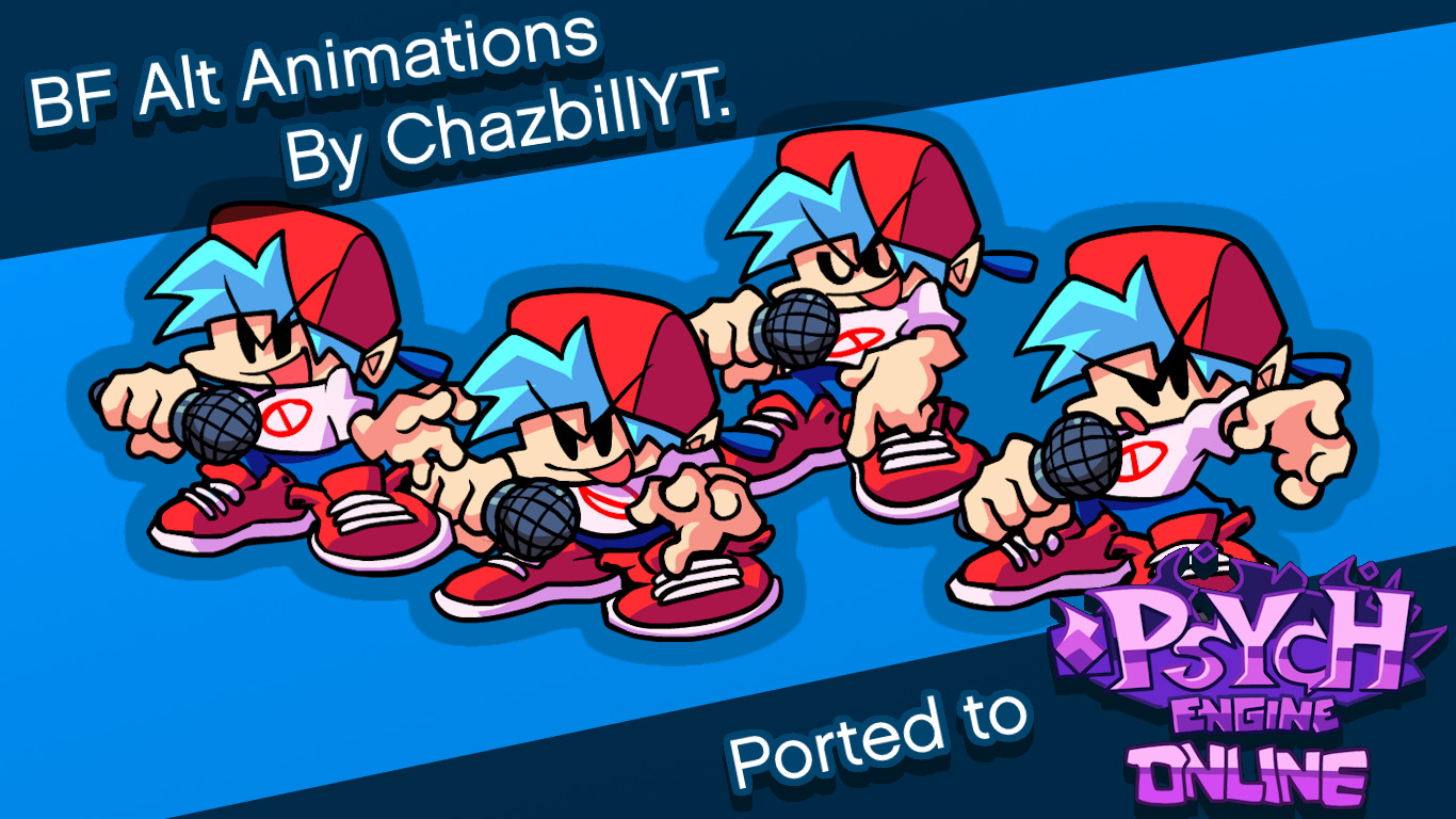 Chaz's ALT BF ANIMS for Psych Online Mod for Friday Night Funkin' | FNF ...