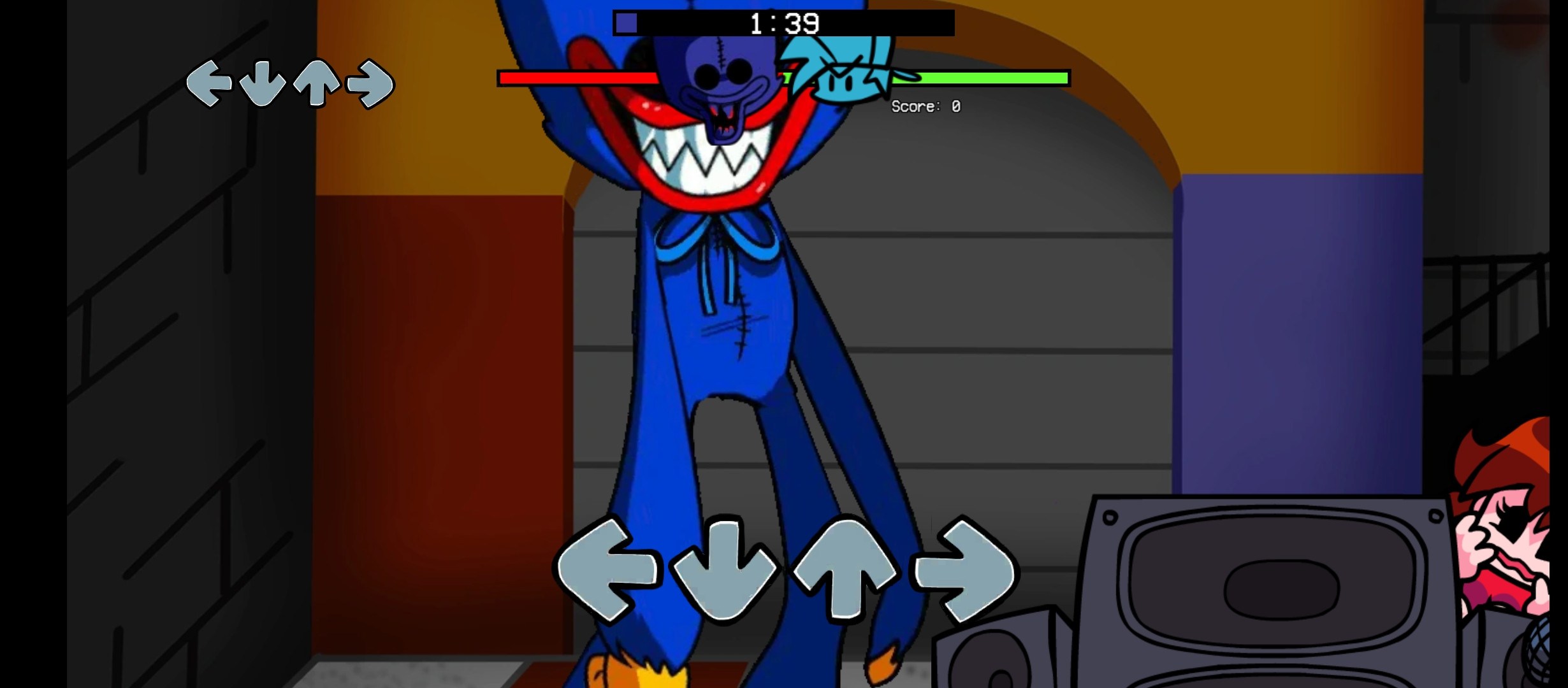 Huggy wuggy charter 3 v-slice Mobile Mod for Friday Night Funkin' | FNF ...