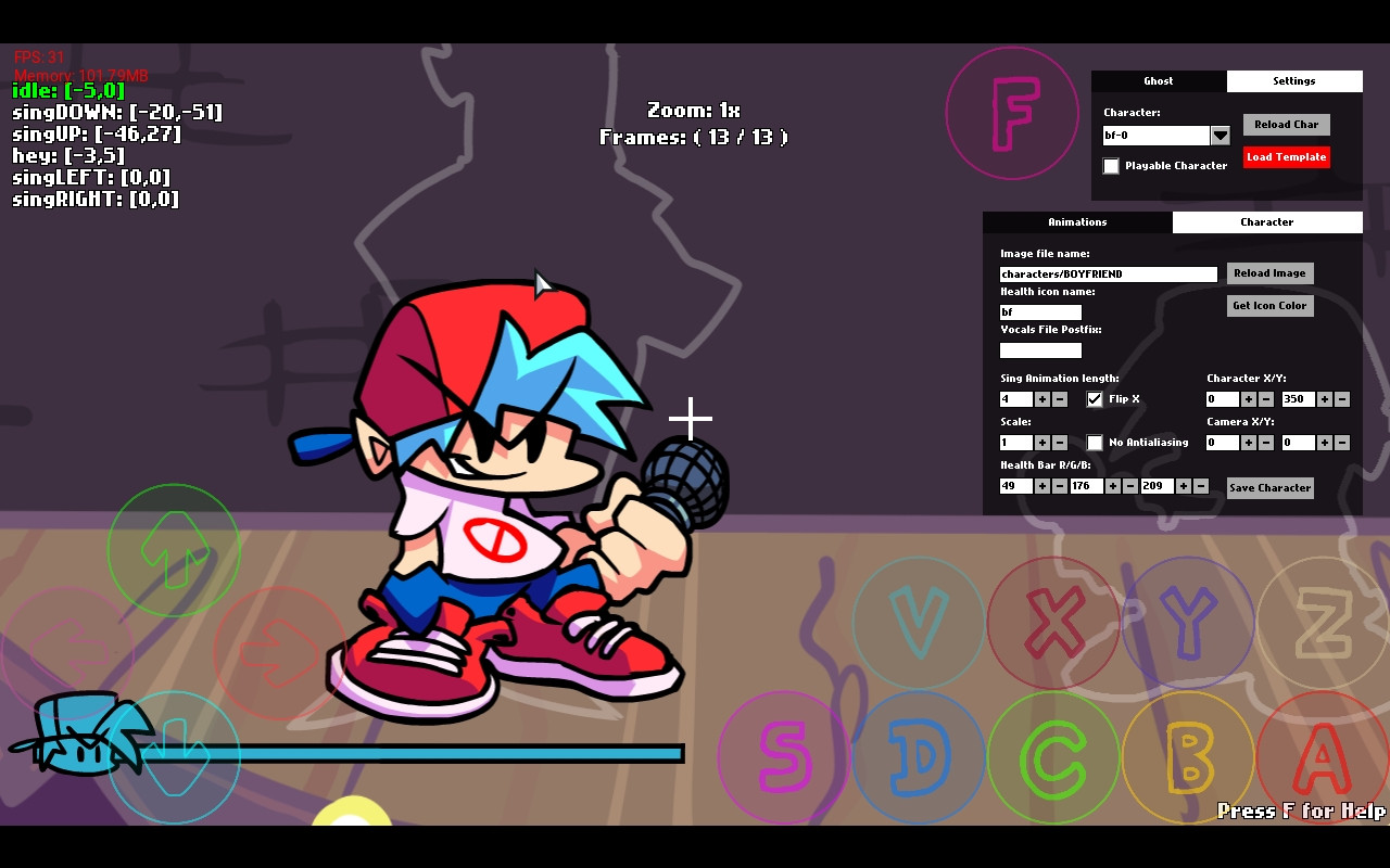 Bf Opponent V1 psych Mod for Friday Night Funkin' | FNF Mods