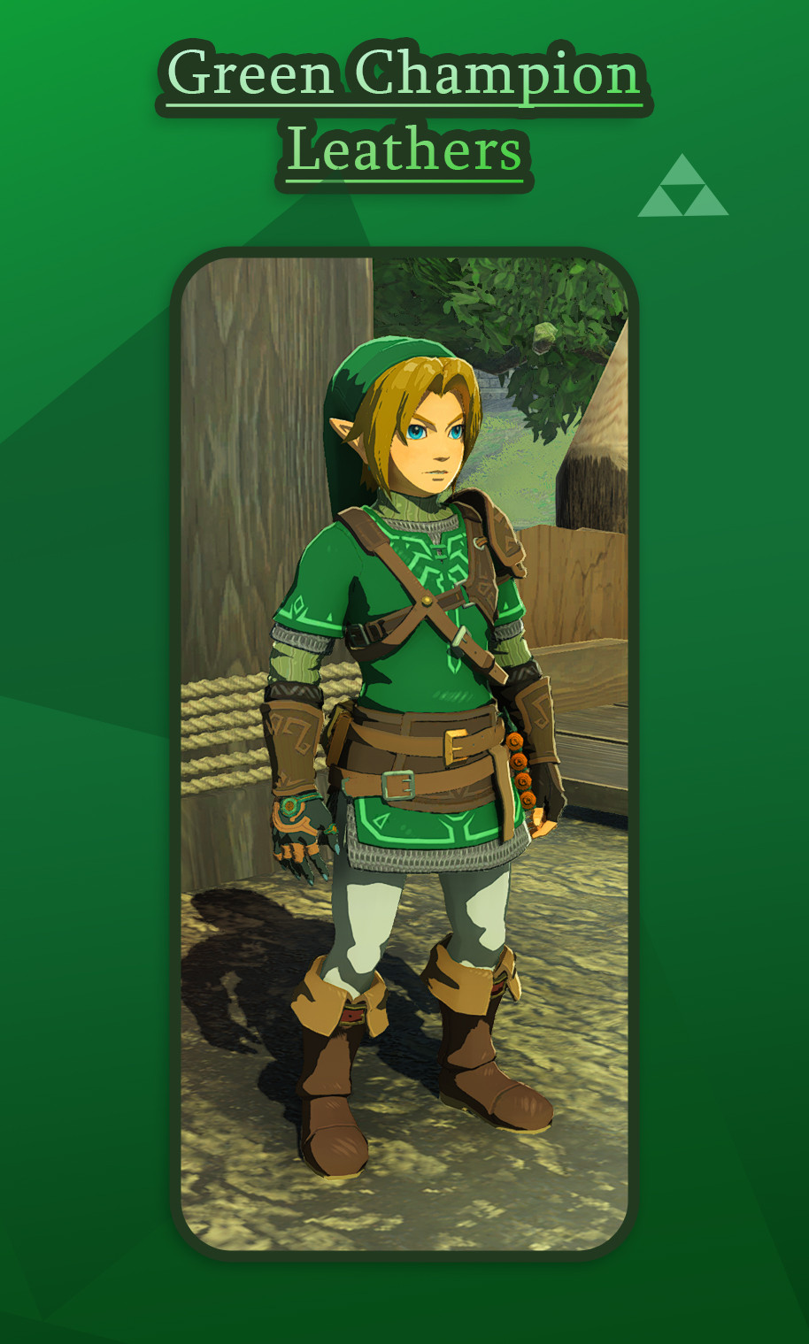 Green Champion Leathers Mod For The Legend Of Zelda Tears Of The
