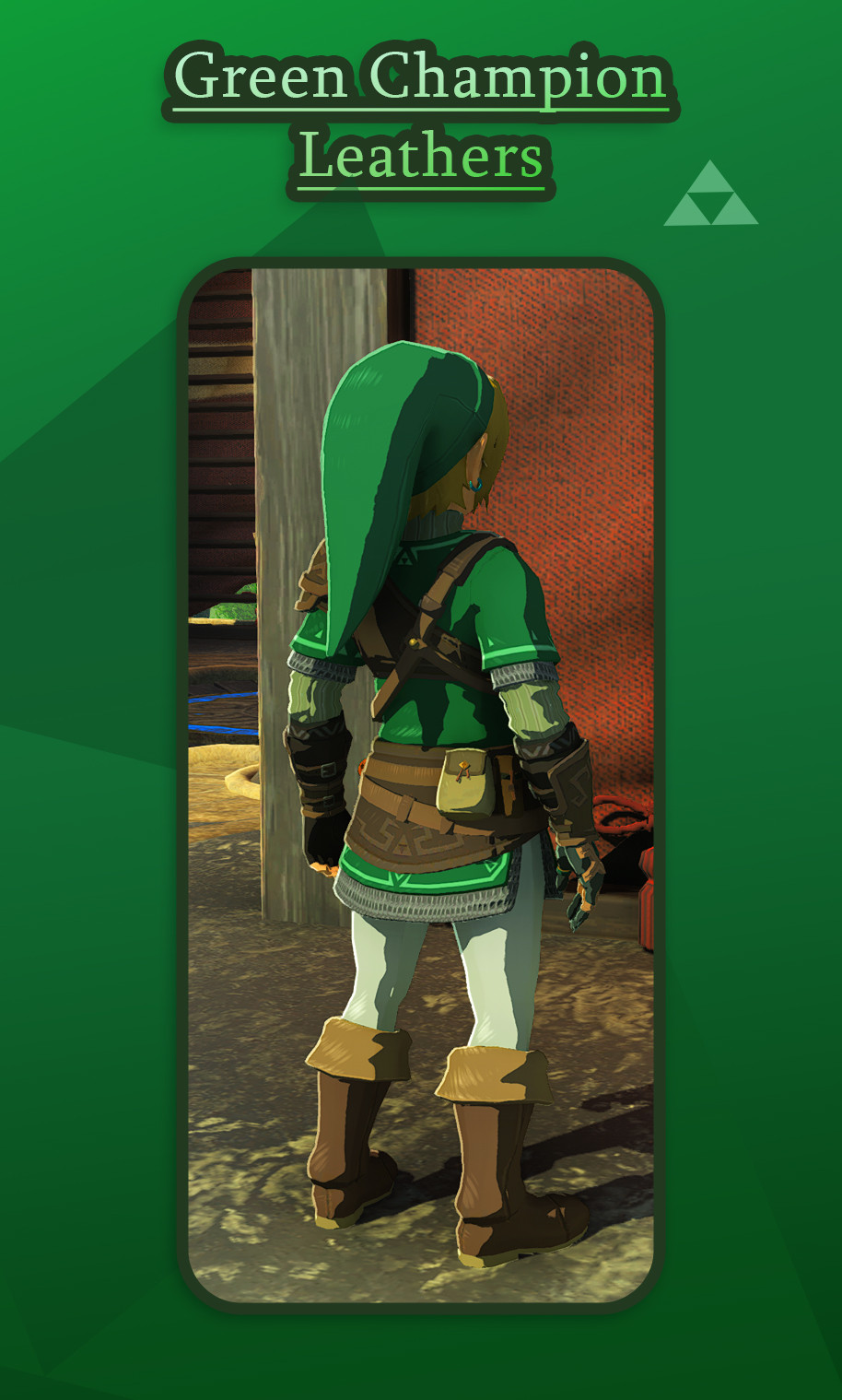 Green Champion Leathers Mod for The Legend of Zelda: Tears of the Kingdom | TOTK Mods