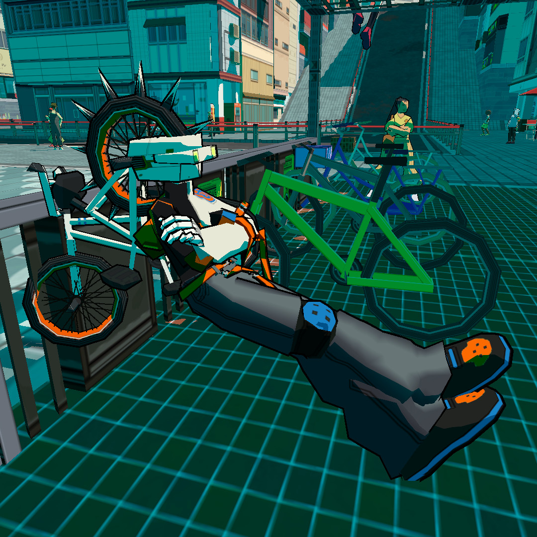 Back Wheel & Hilda Mod for Bomb Rush Cyberfunk | BRC Mods