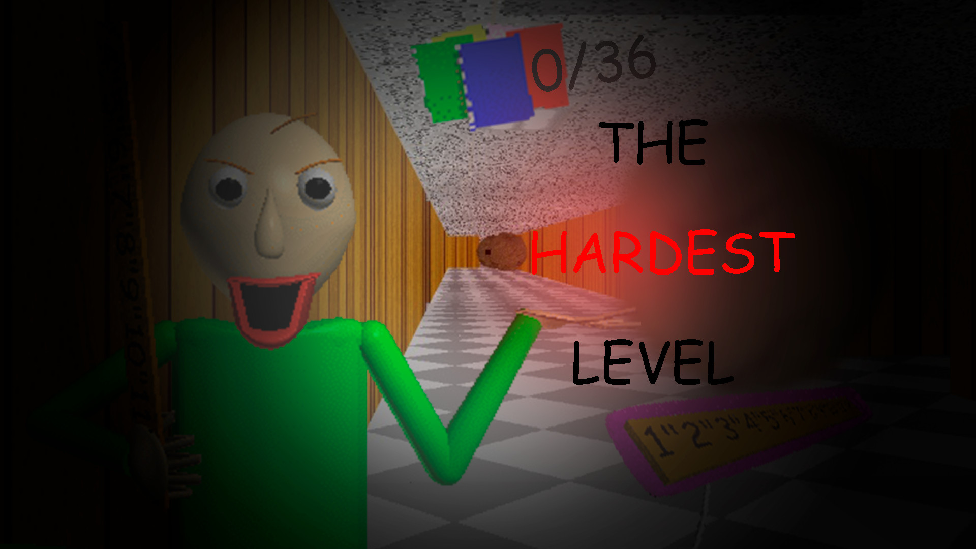The HARDEST level (BETA) Mod for Baldi's Basics | Baldi Mods