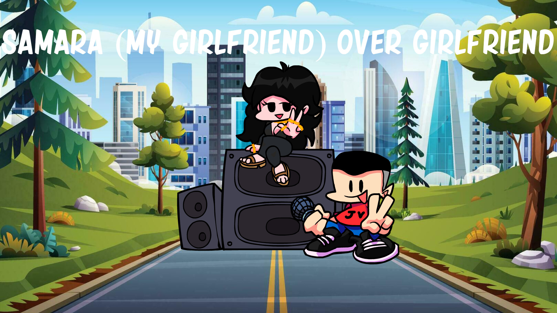 Samara (My Girlfriend) over Girlfriend + FLA Mod for Friday Night ...