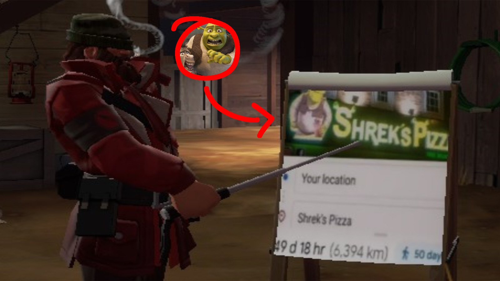 Shrek's Pizza Star-Spangled Strategy Mod for Team Fortress 2 | TF2 Mods