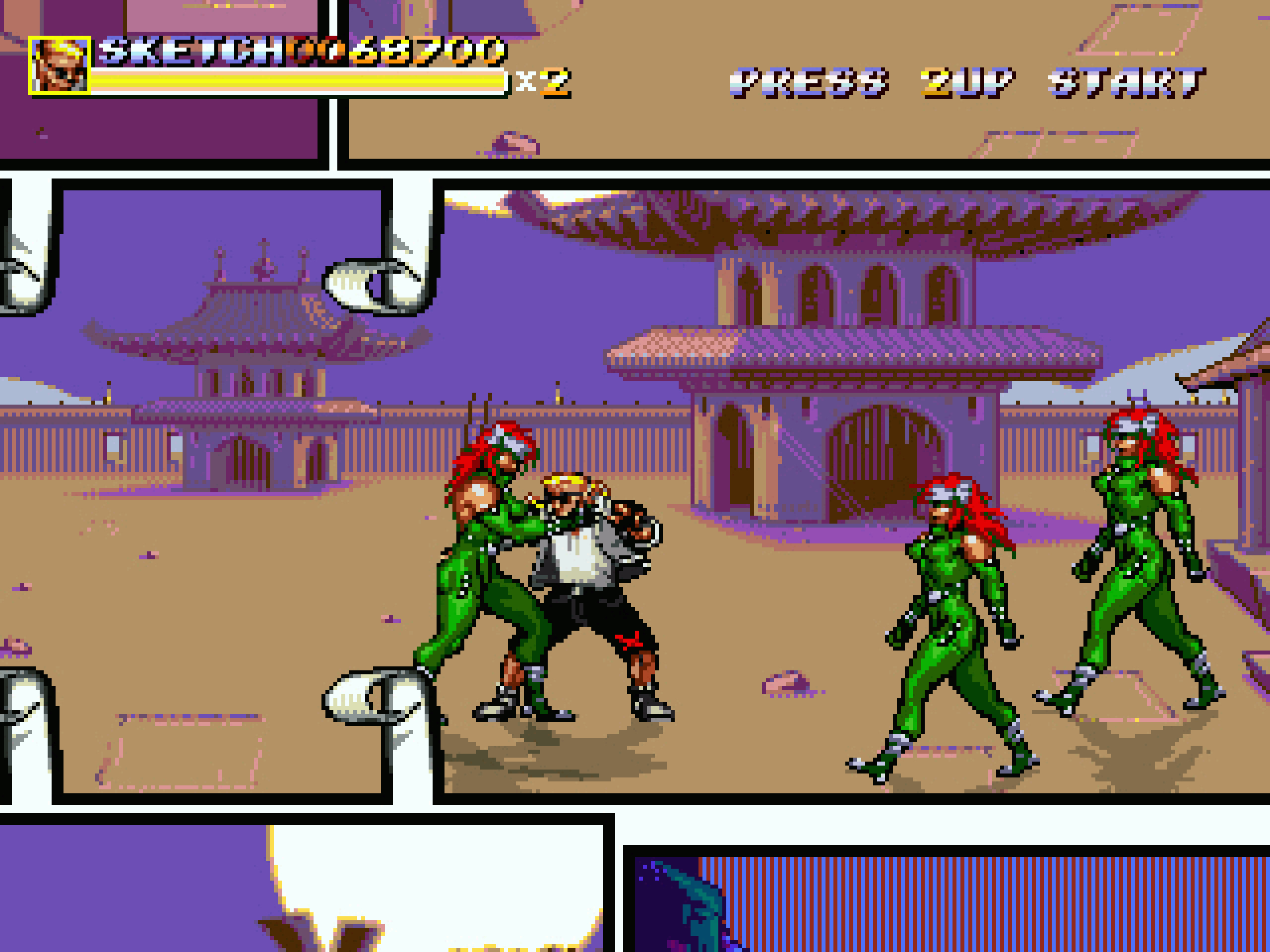Comix Zone Mod for Streets of Rage Remake | SoRR Mods