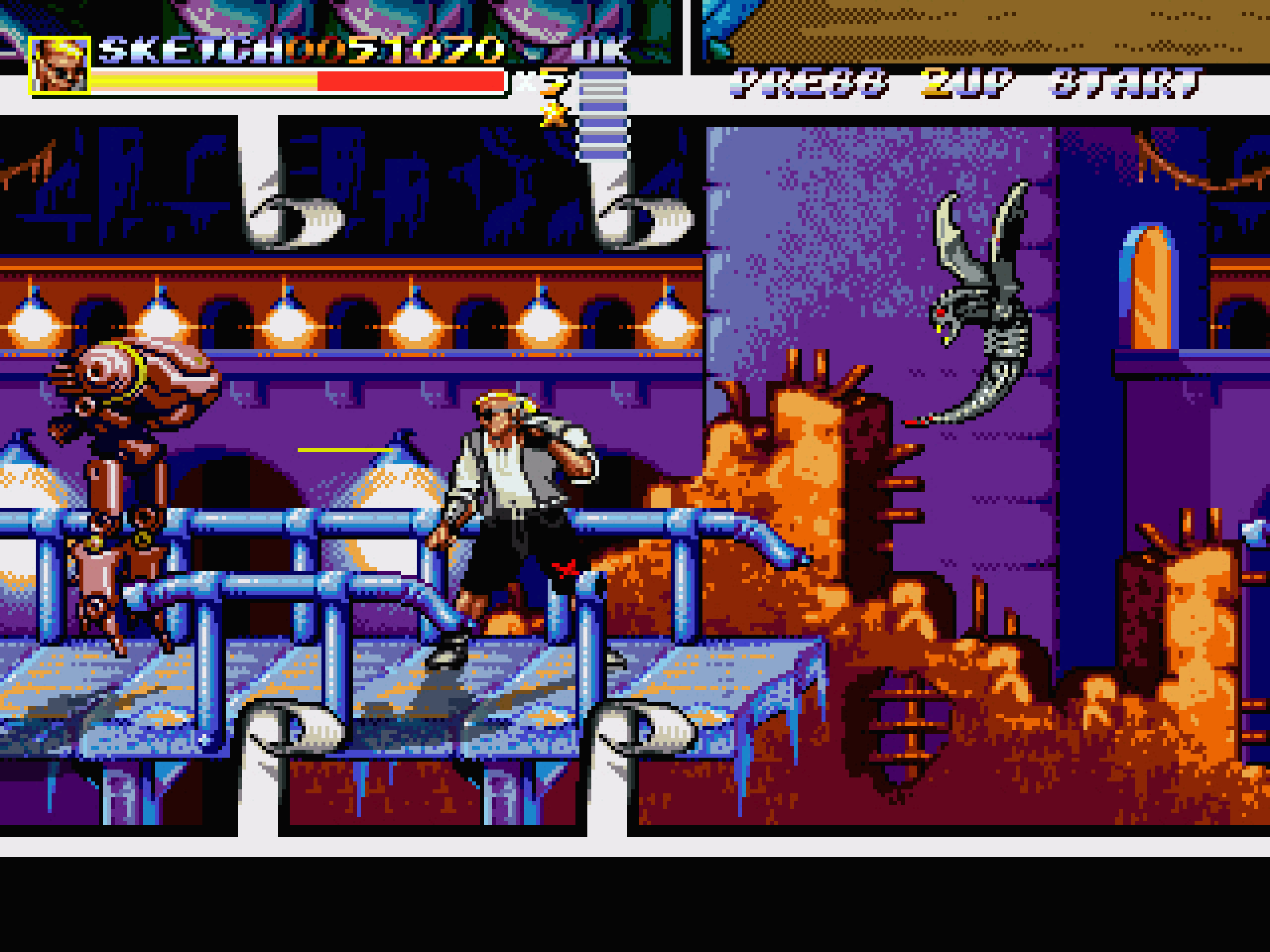 Comix Zone Mod for Streets of Rage Remake | SoRR Mods