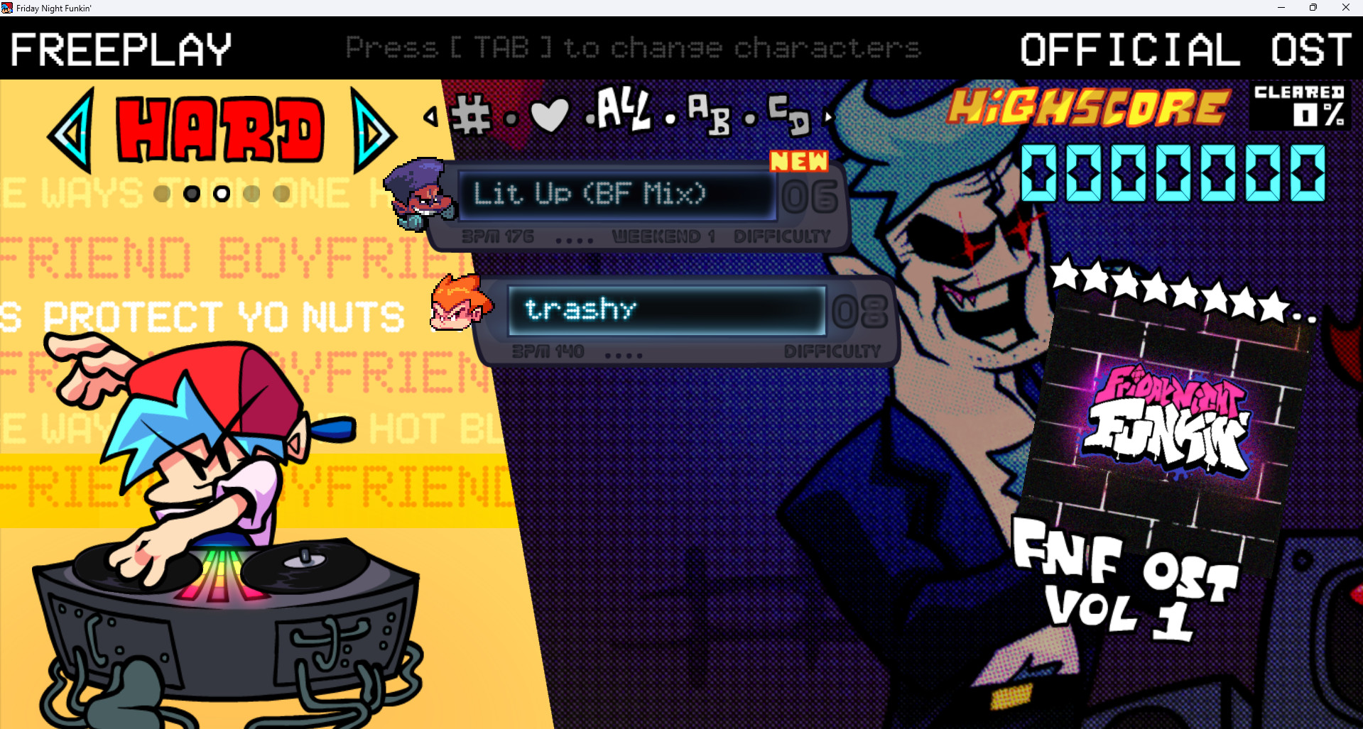 Trashy Week Mod for Friday Night Funkin' | FNF Mods