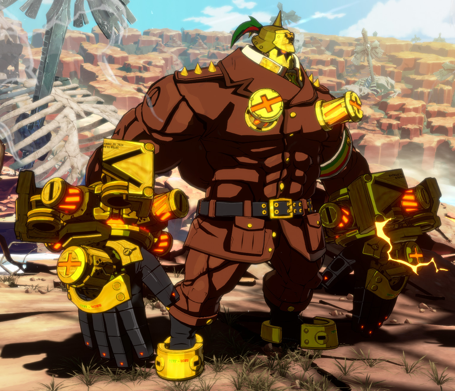 Potemkin - Reggae Edition Mod for GUILTY GEAR -STRIVE- | GGST Mods