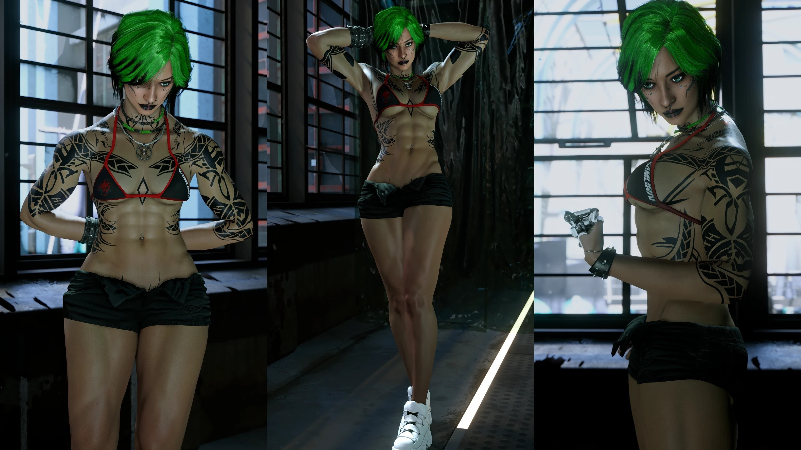 Lethal Curves - Modular Body Rig Mod for Cyberpunk 2077 | Cp2077 Mods