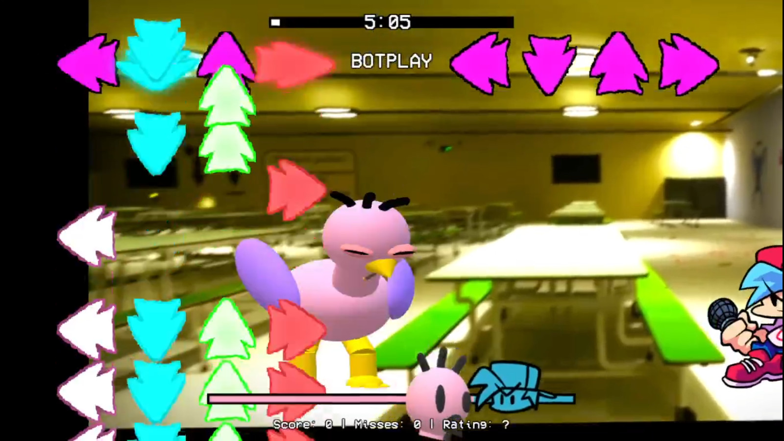 Vs. Opila Bird ON WEED [Reuplouded] Mod for Friday Night Funkin' | FNF Mods