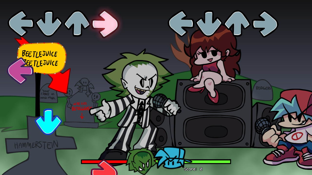 [SENSITIVE CONTENT] [V-SLICE] FNF: BEETLEJUICE MIX Mod for Friday Night ...