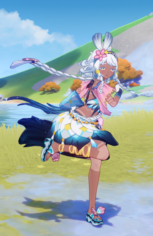 Aotani's Mualani! (Menu Update!) Mod for Genshin Impact | GI Mods