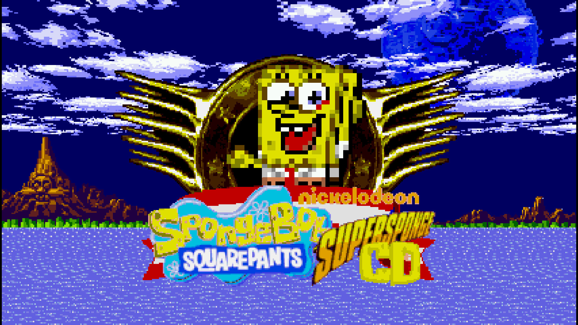 SpongeBob SquarePants SuperSponge CD Mod for Sonic CD (2011) | SCD Mods