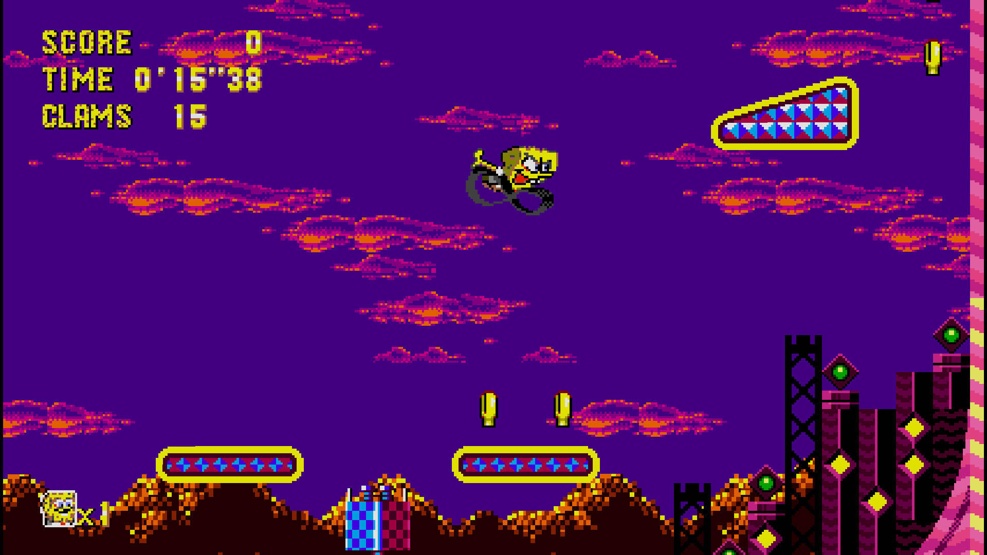 SpongeBob SquarePants SuperSponge CD Mod for Sonic CD (2011) | SCD Mods