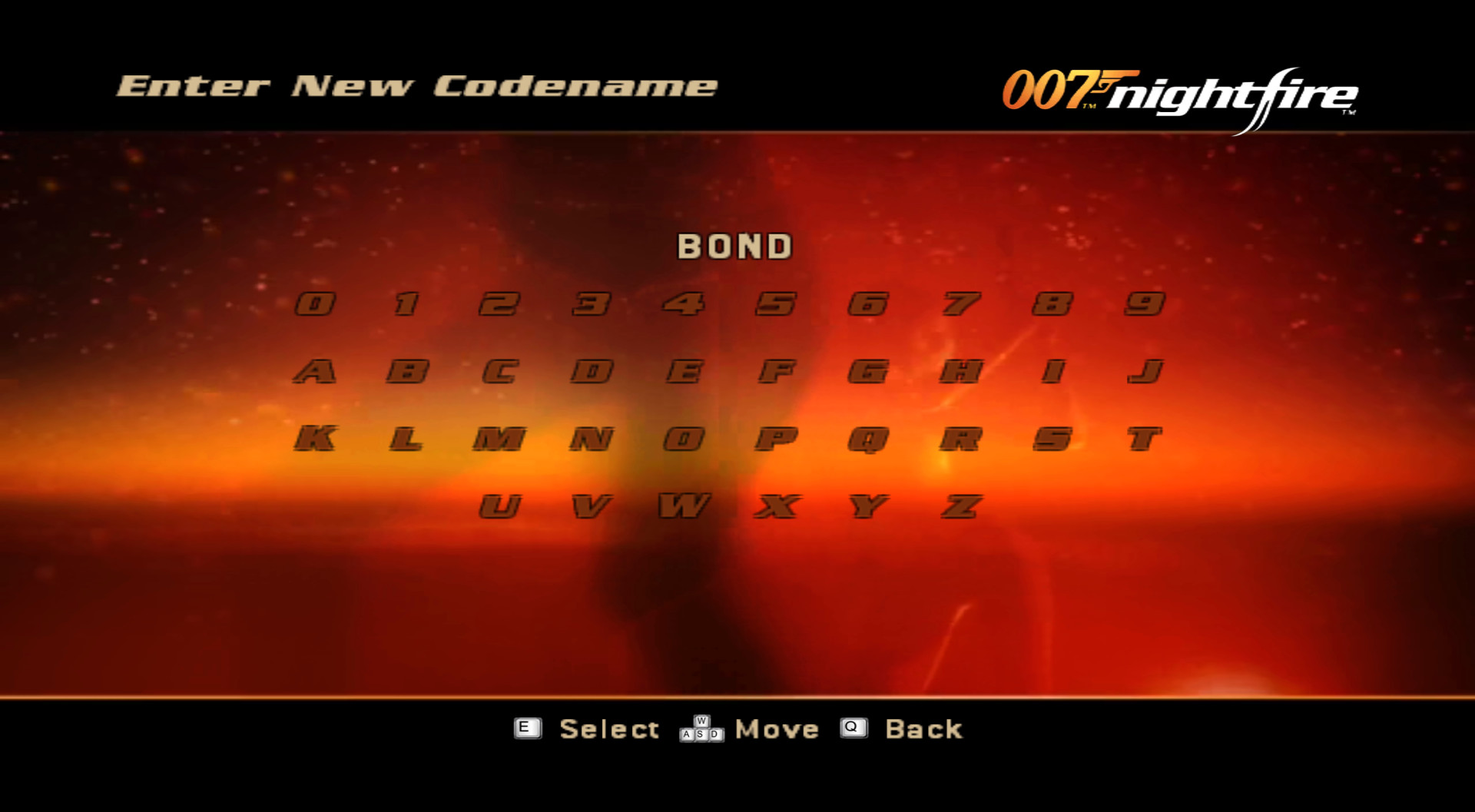 Keyboard Buttons Mod for James Bond 007: Nightfire | JBN Mods