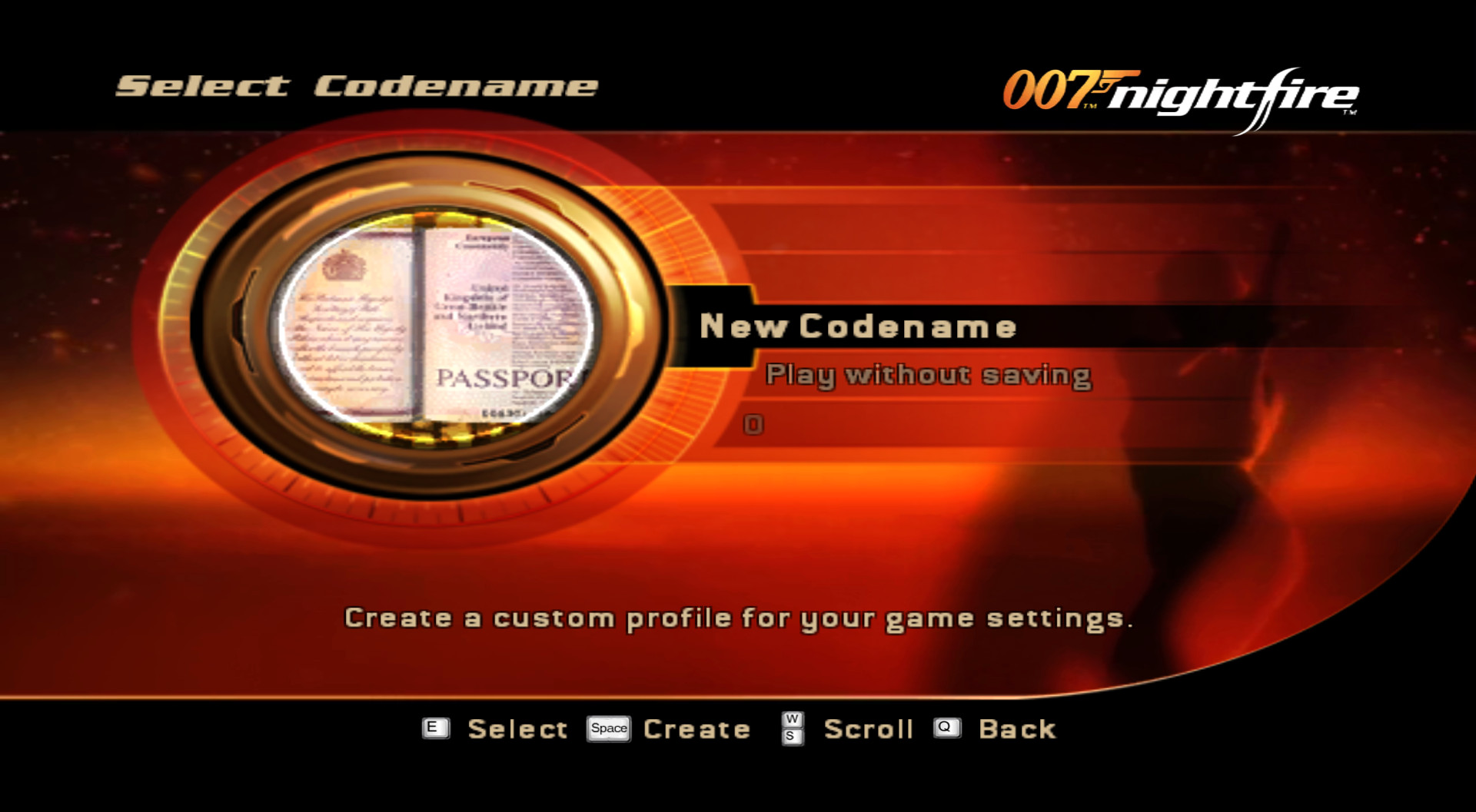 Keyboard Buttons Mod for James Bond 007: Nightfire | JBN Mods