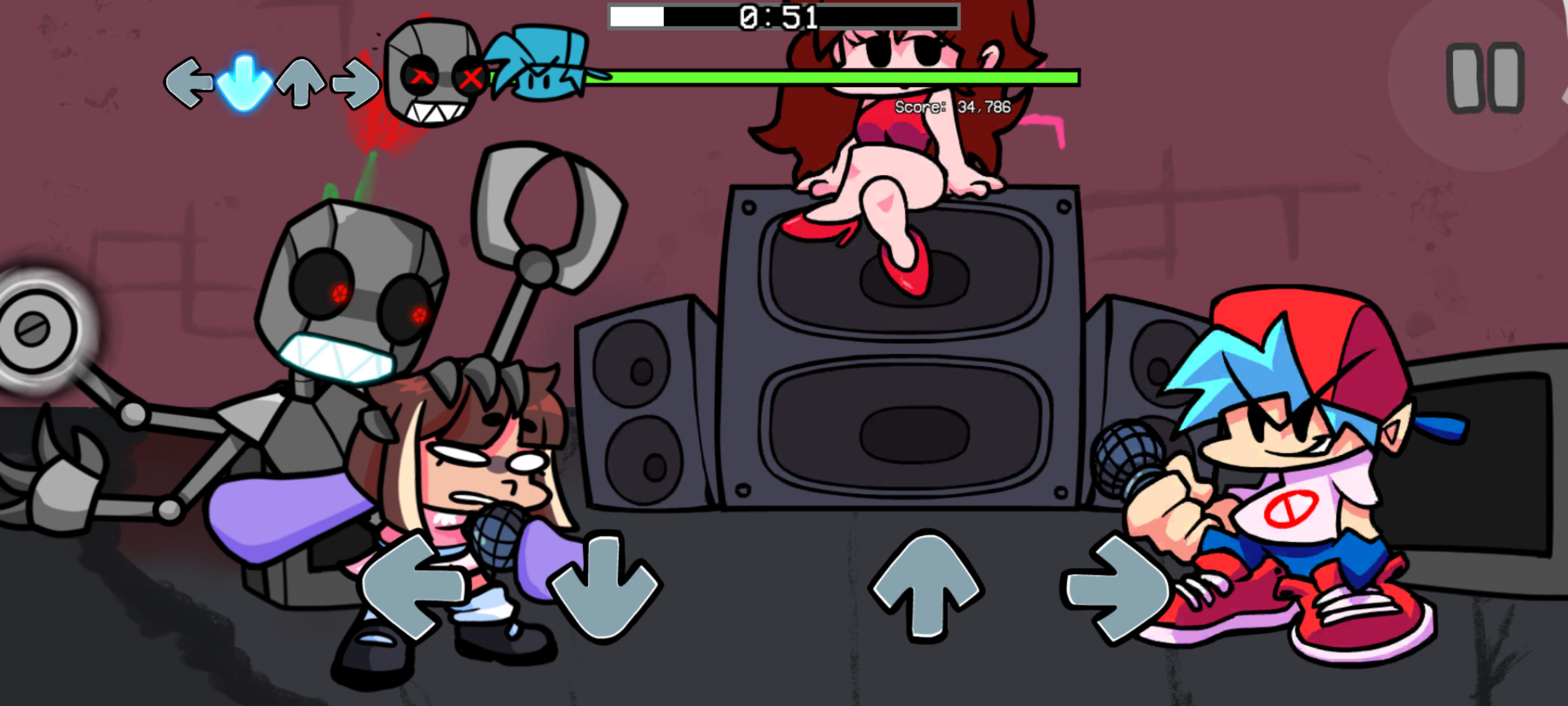 Qt old V-slice Mod for Friday Night Funkin' | FNF Mods