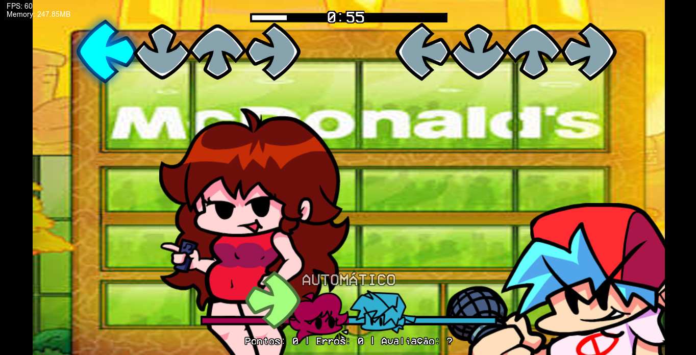Fat Girlfriend Standing + FLA Mod for Friday Night Funkin' | FNF Mods