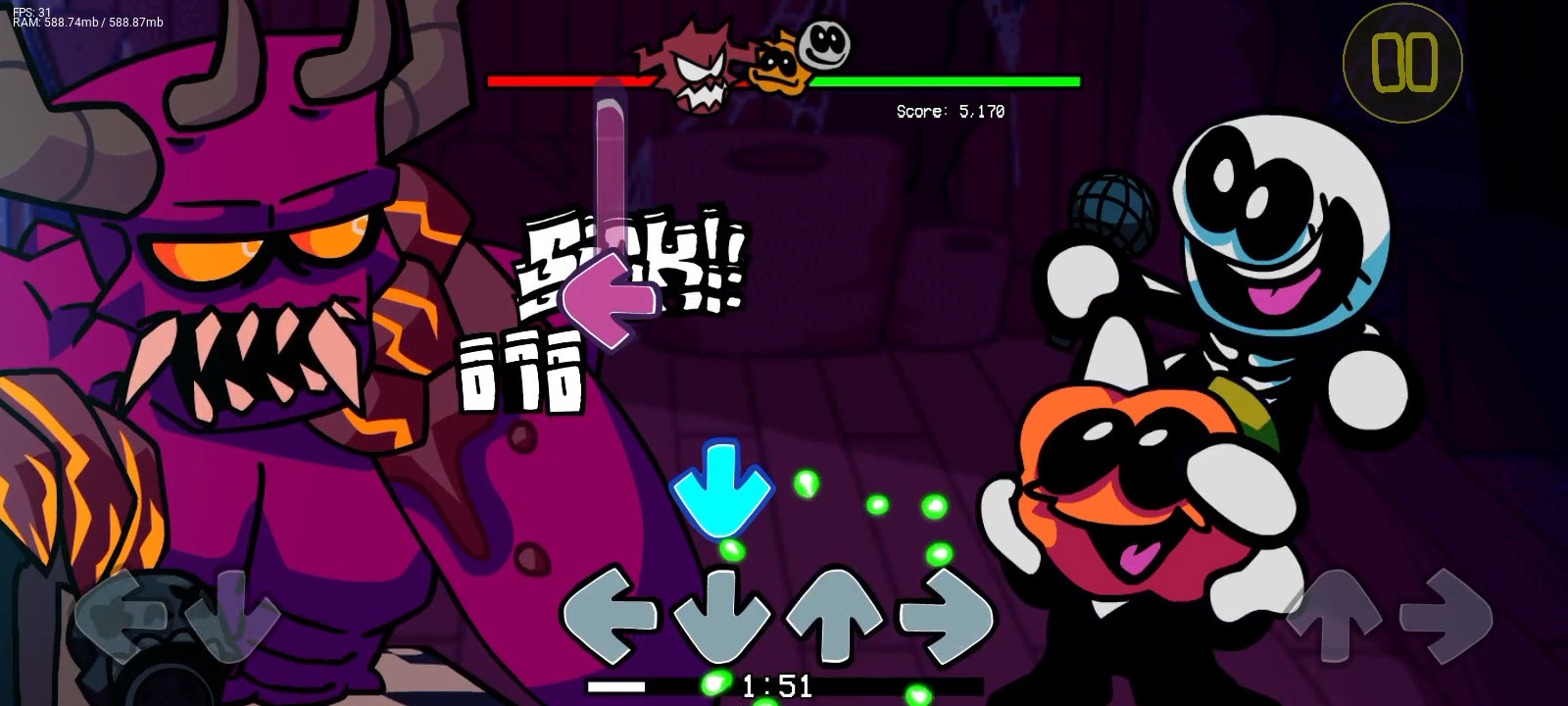 SPOOKY MIX V2 Port P-Slice Engine Mod for Friday Night Funkin' | FNF Mods