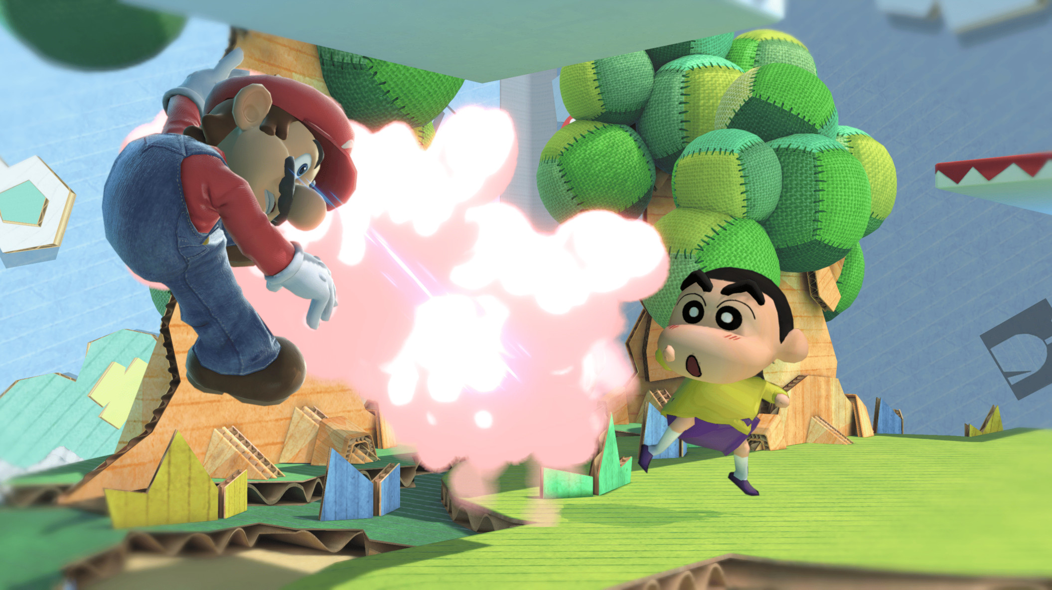 Crayon Shin-Chan (artwork and voices, etc.) Mod for Super Smash Bros ...