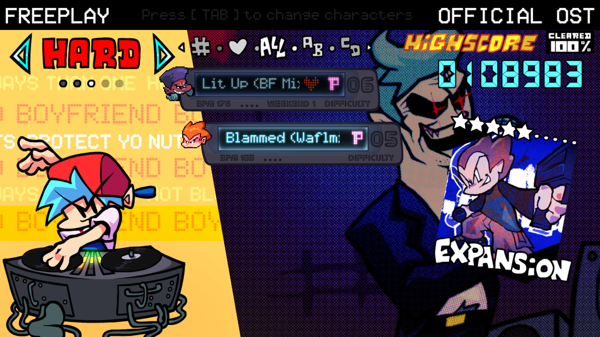 BLAMMED (WAFLMIX) CHARTED Mod for Friday Night Funkin' | FNF Mods