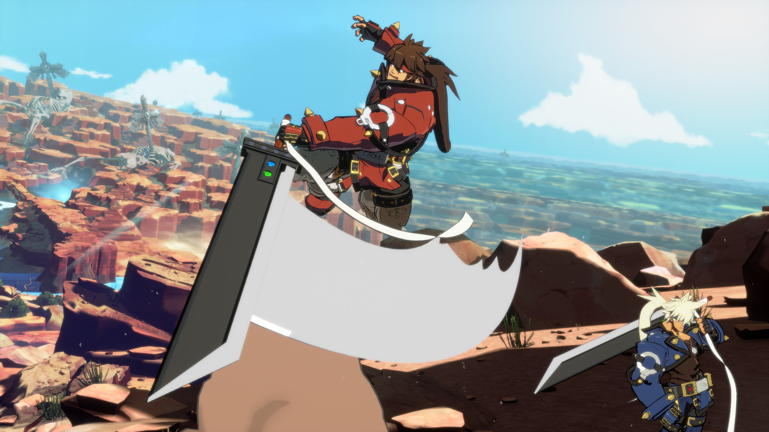 Buster Sword for Sol Badguy Mod for GUILTY GEAR -STRIVE- | GGST Mods