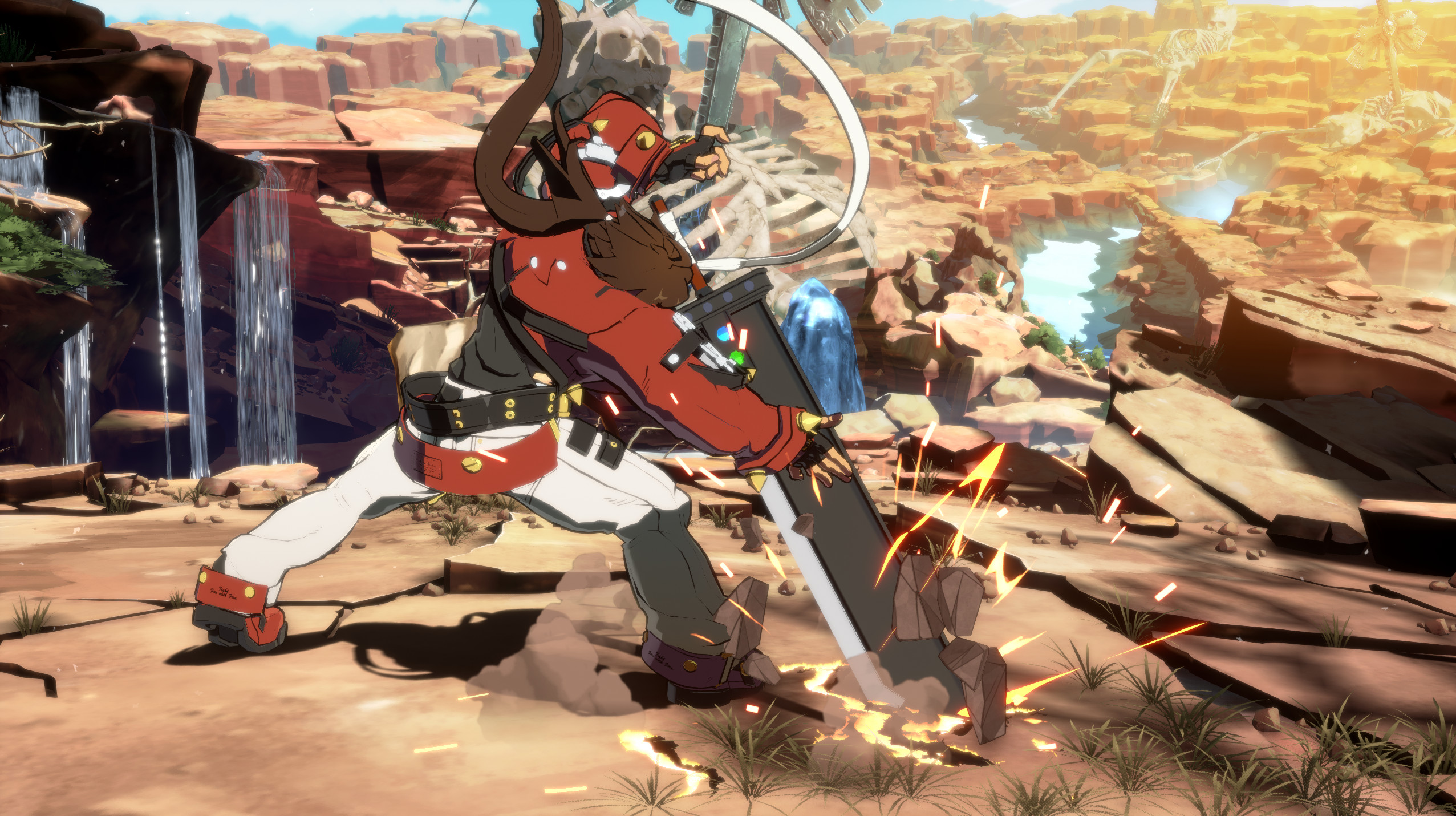 Buster Sword for Sol Badguy Mod for GUILTY GEAR -STRIVE- | GGST Mods