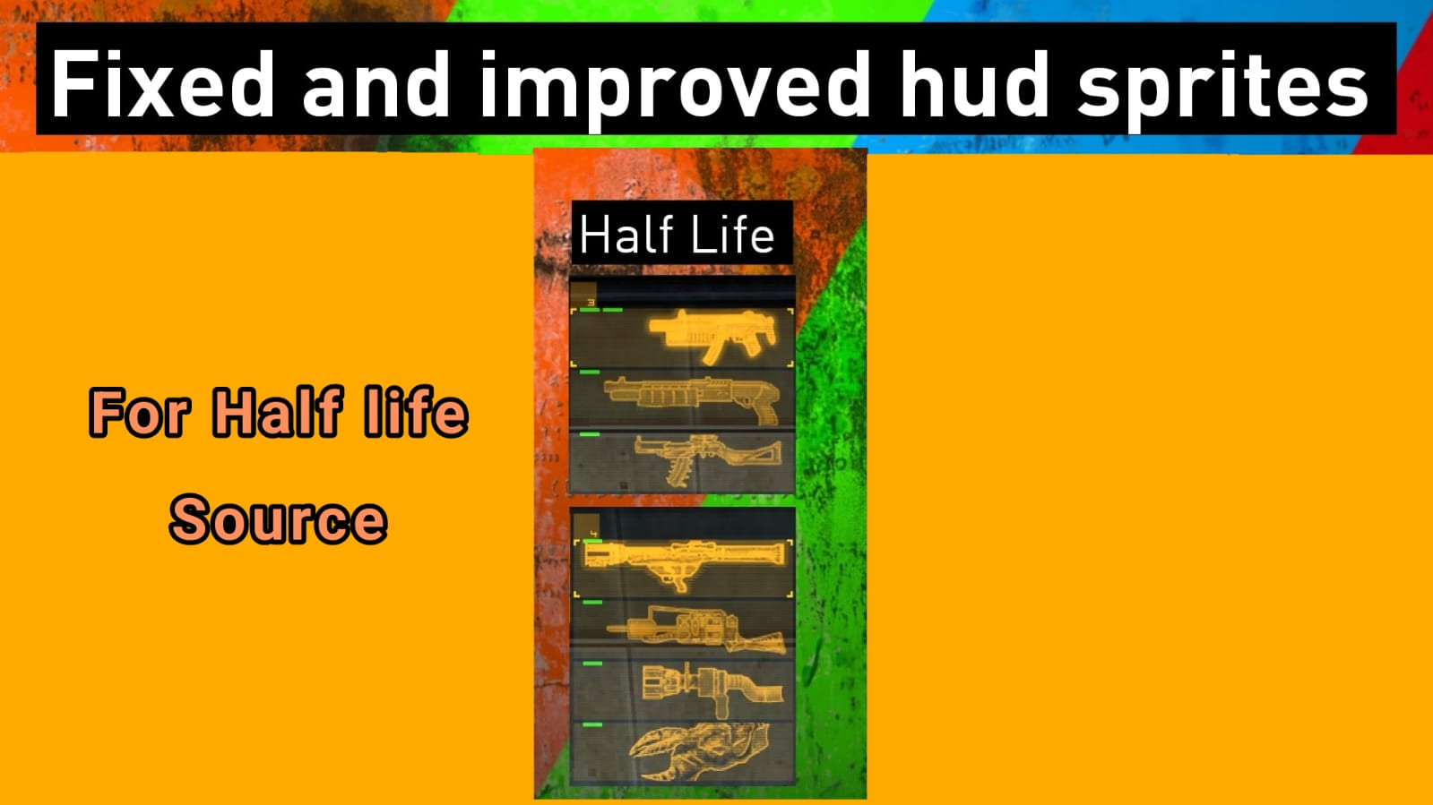 U.H.L.E.S.F. Fixed and Improved hud for Hl Source Mod for Half-Life ...