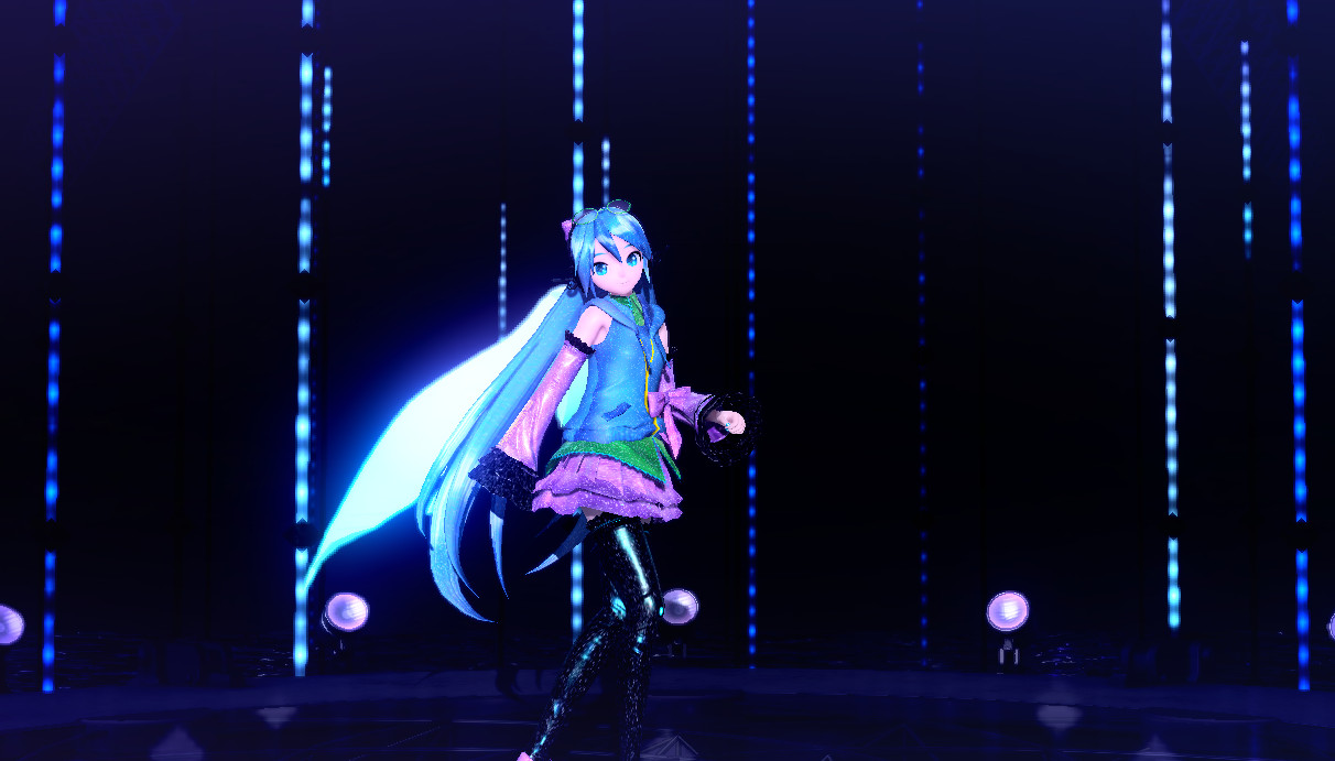 Dishga fanloid module Mod for Hatsune Miku: Project DIVA Mega Mix+ ...