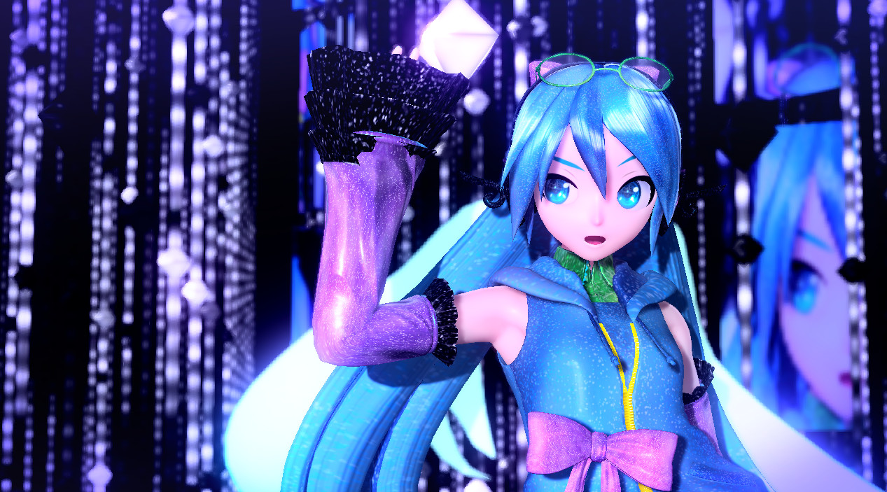 Dishga fanloid module Mod for Hatsune Miku: Project DIVA Mega Mix+ ...