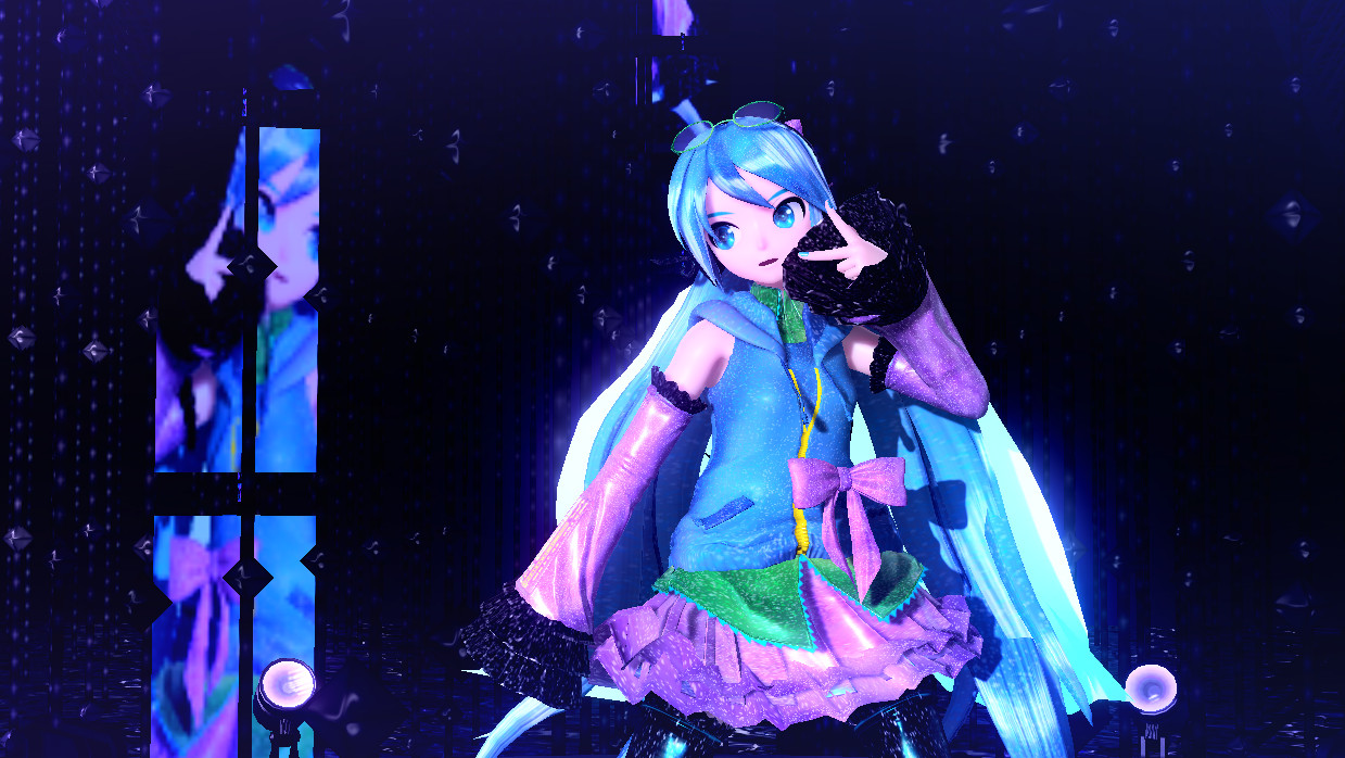 Dishga fanloid module Mod for Hatsune Miku: Project DIVA Mega Mix+ ...