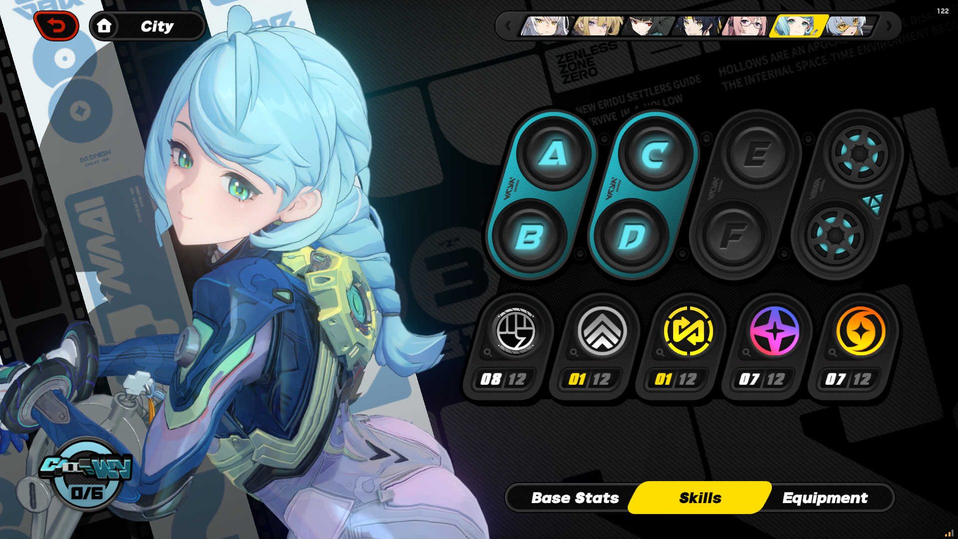 Blue Tarantula seed Mod for Zenless Zone Zero | ZZZ Mods