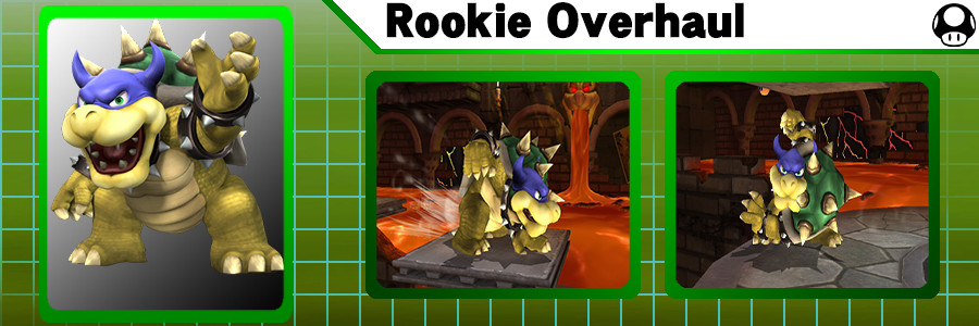 Rookie Bowser Overhaul Mod for Super Smash Bros. Brawl | Brawl Mods