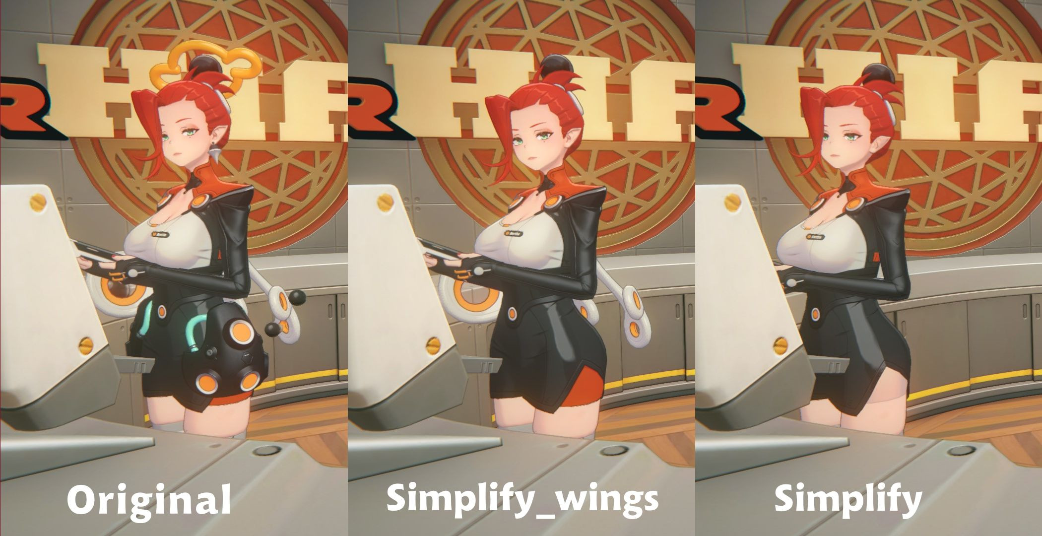 NPC Bertha & Lyla Simplify Mod for Zenless Zone Zero | ZZZ Mods