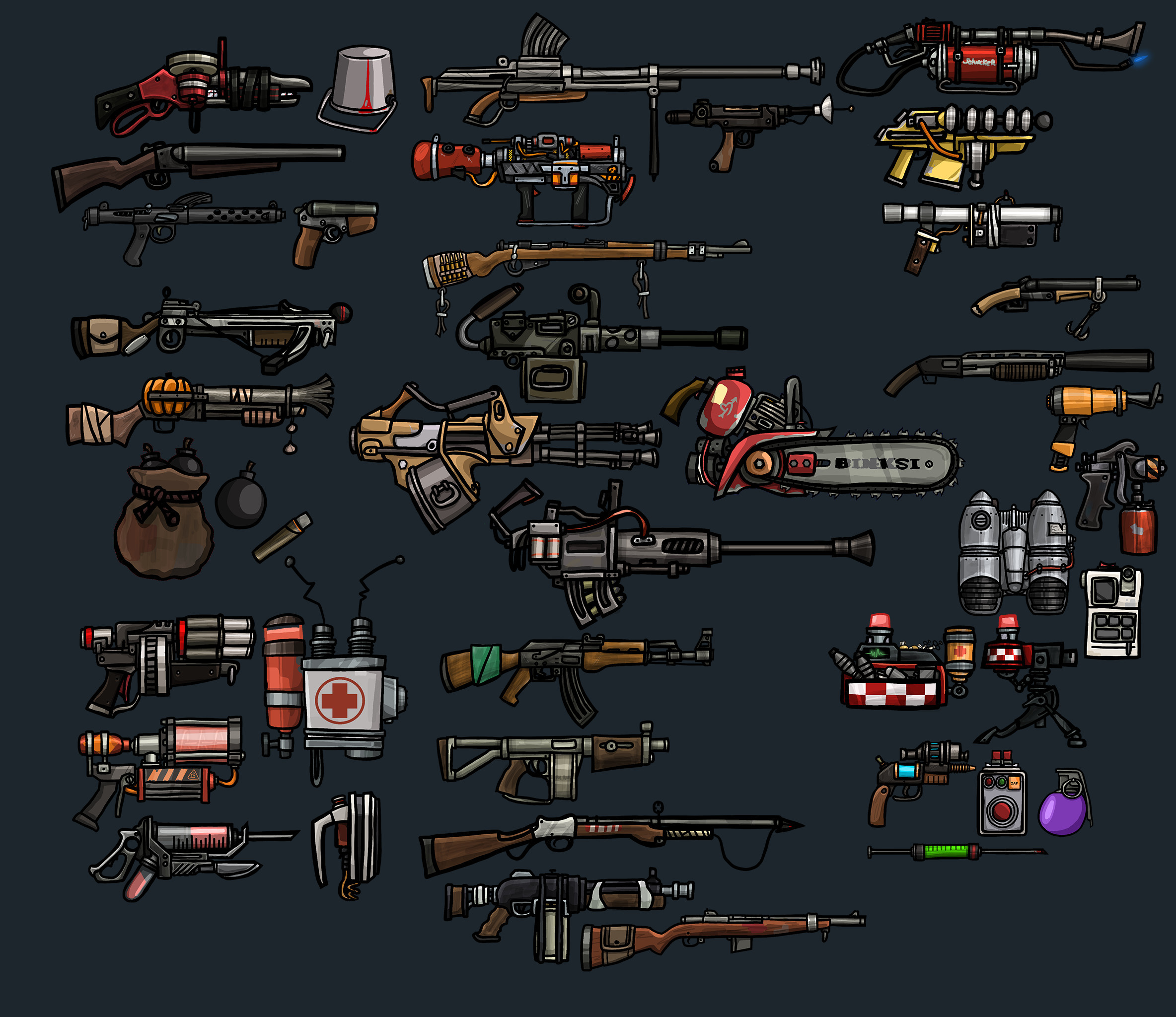 Custom Weapons: Classy (killfeed icons) Mod for Team Fortress 2 | TF2 Mods