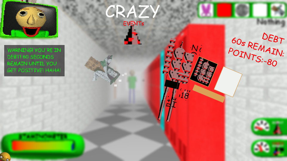 (0.12.X) BB+ CRAZY EVENTS! Mod for Baldi's Basics | Baldi Mods