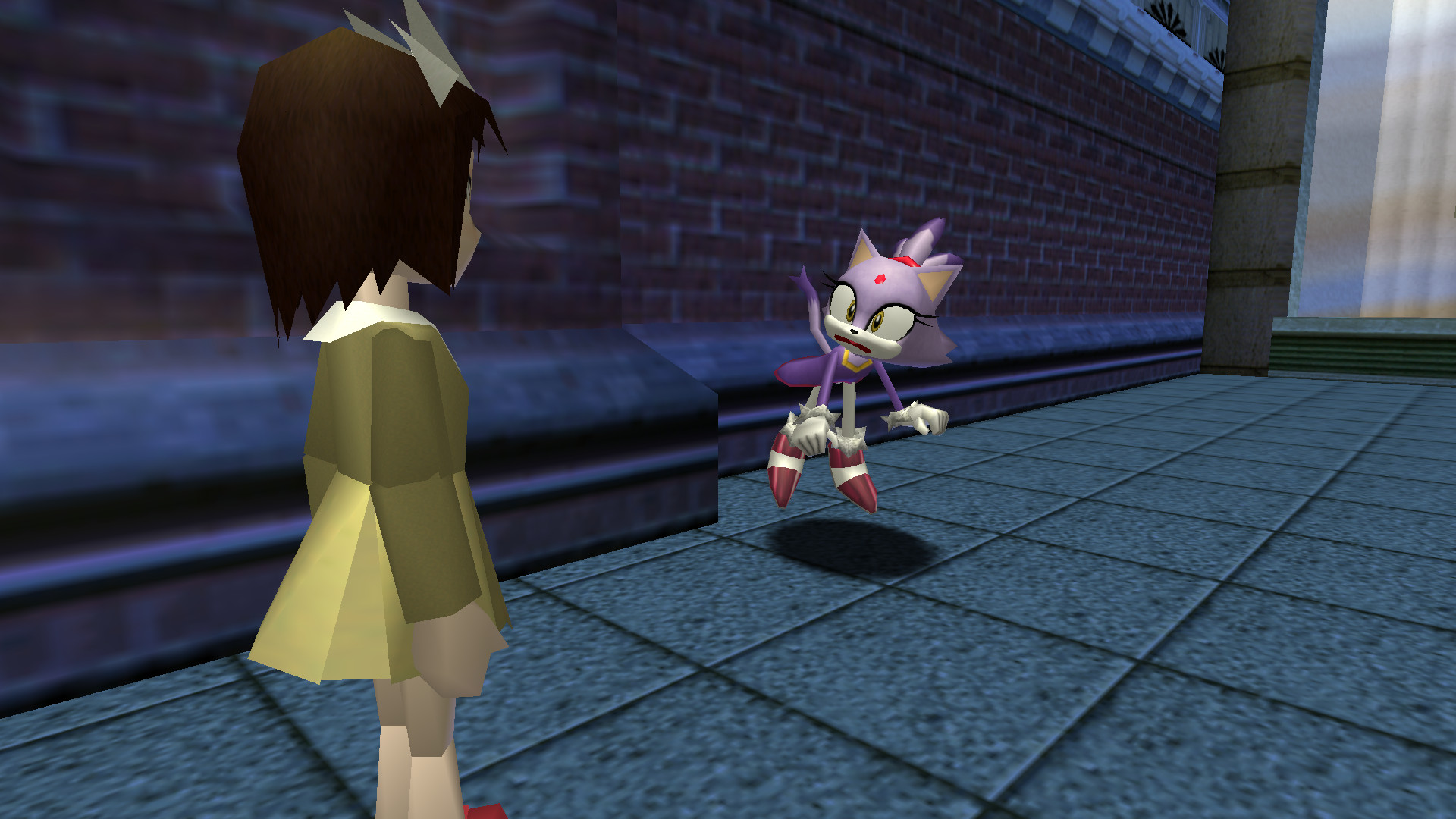 Blaze the Cat (Dreamcast Style) Mod for Sonic Adventure DX | SADX Mods
