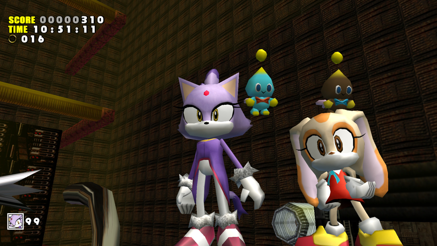 Blaze the Cat (Dreamcast Style) Mod for Sonic Adventure DX | SADX Mods
