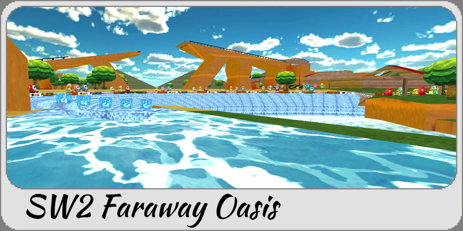 SW2 Faraway Oasis Mod for Mario Kart Wii | MKWii Mods