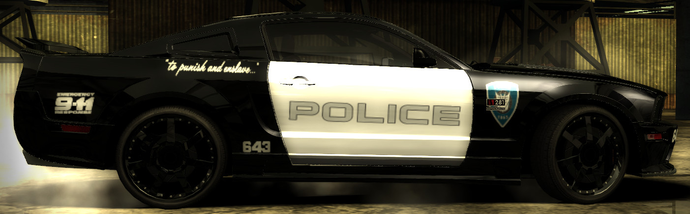 Transformers Barricade's Vinyl Mod for Need for Speed: Most Wanted ...
