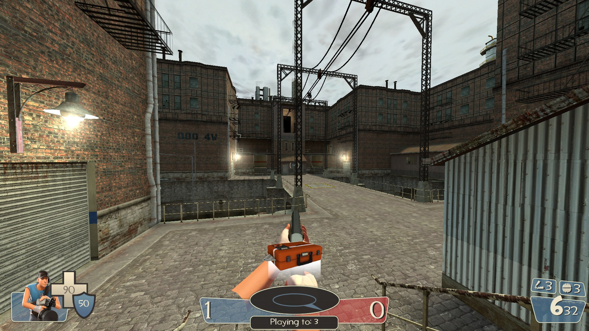 CTF_2fort "Leak" map (Team Gaben) for PF2 Mod for Pre-Fortress 2 | PF2 Mods