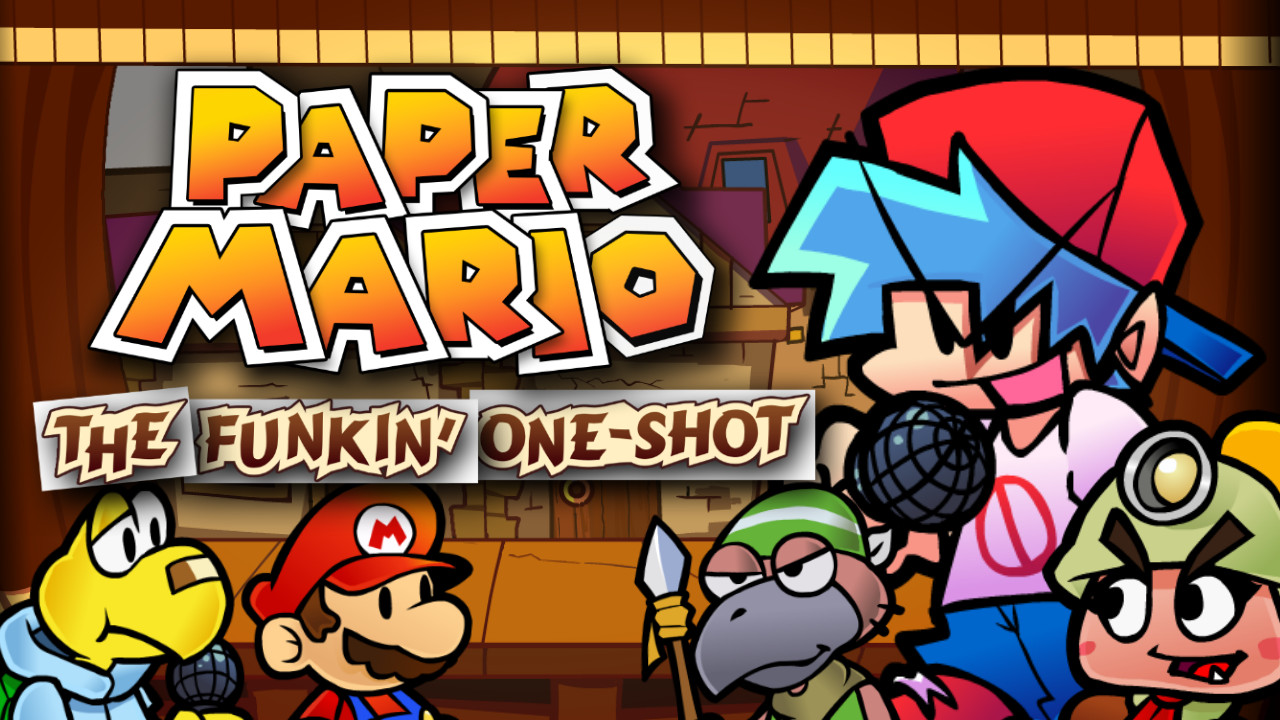 Paper Mario: The Funkin' One-Shot Mod for Friday Night Funkin' | FNF Mods