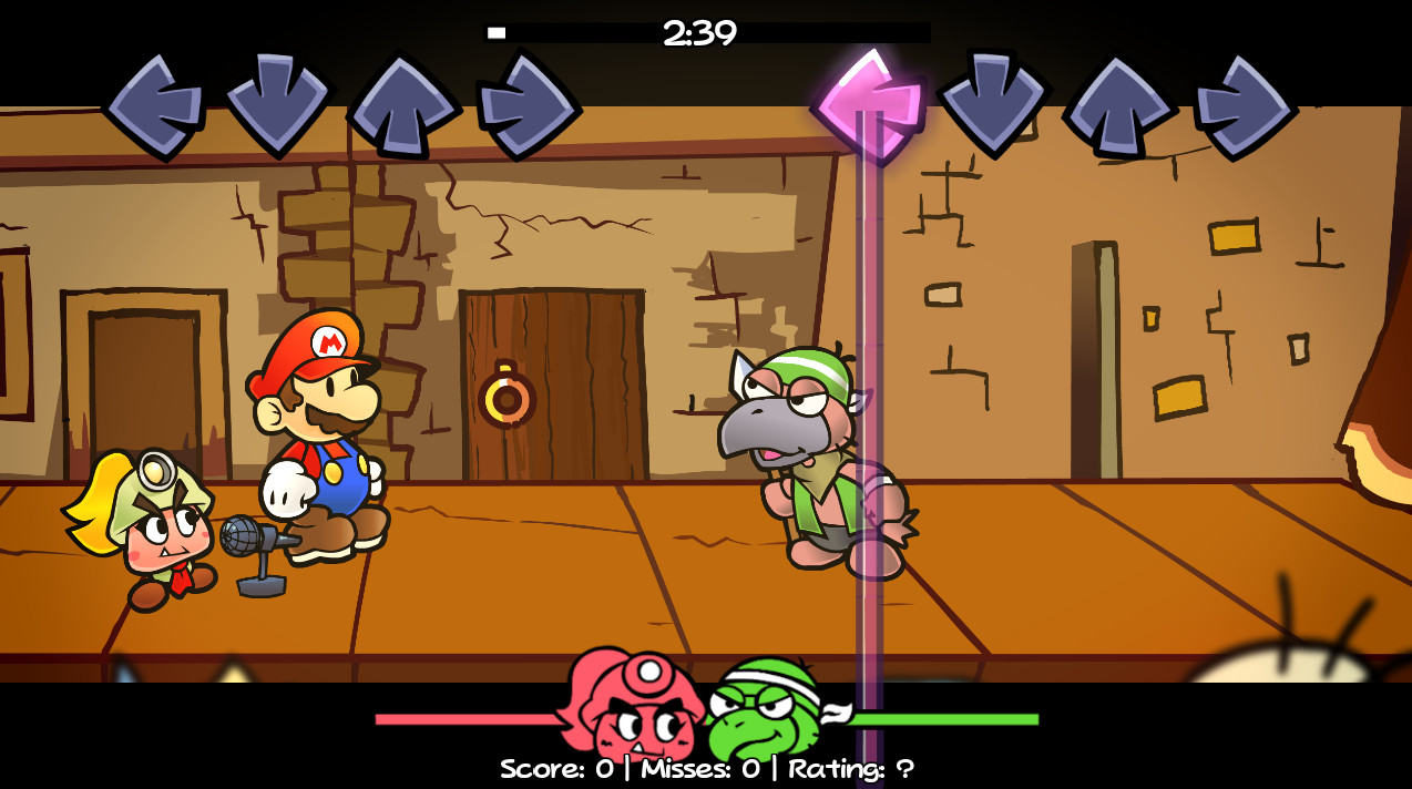 Paper Mario: The Funkin' One-Shot Mod for Friday Night Funkin' | FNF Mods